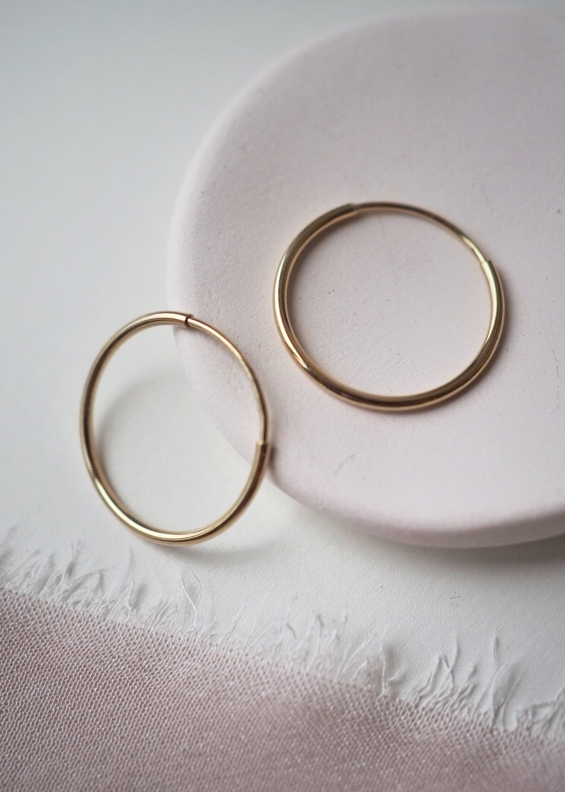 14k Gold - Embrace Hoop Earrings– LanaBetty