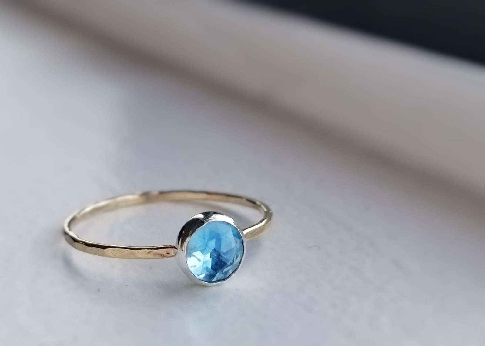 Ursa Major - Faceted 6mm Gemstone Ring– LanaBetty