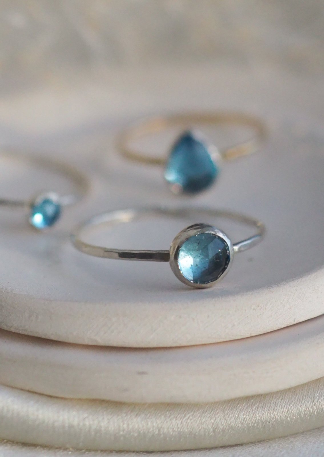 Ursa Major - Faceted 6mm Gemstone Ring– LanaBetty